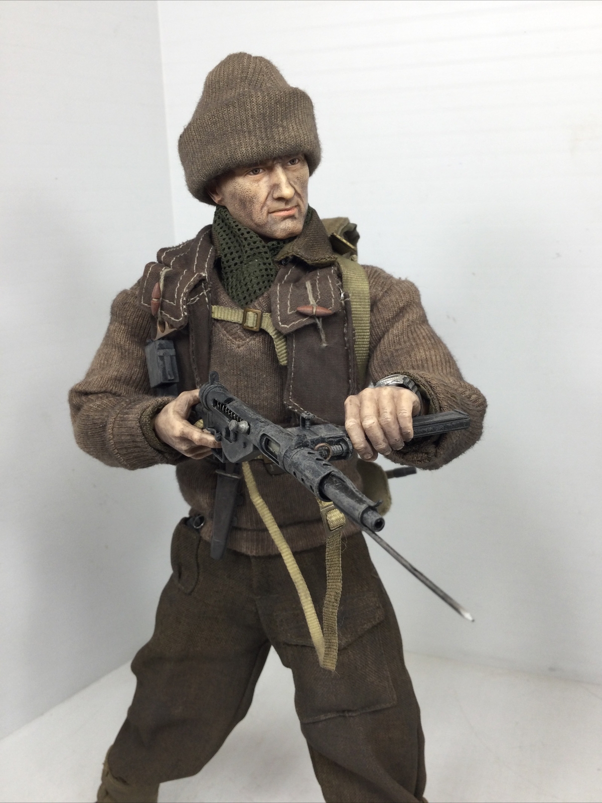 1/6 DRAGON CUSTOM WW2 BRITISH ROYAL MARINE NIGHT RAID COMMANDO STEN ...
