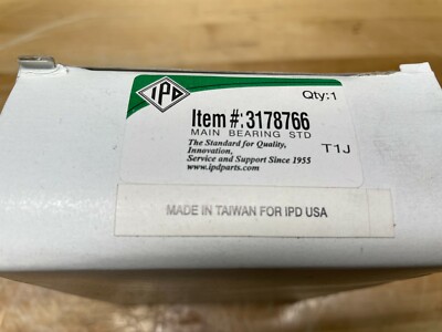 IPD 3178766 (CAT 4W5492) Main Bearing, Std. for CAT 3406, 3406B/C/E ...