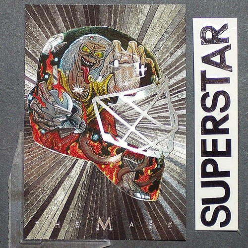 ROMAN TUREK 1 of 300 2001-02 Between the Pipes Masks Silver #29 Calgary ...