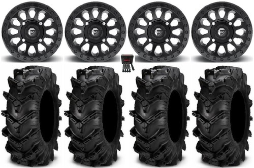 Fuel Vector MB 14" Wheels 28" Cryptid Tires Textron Wildcat XX | eBay