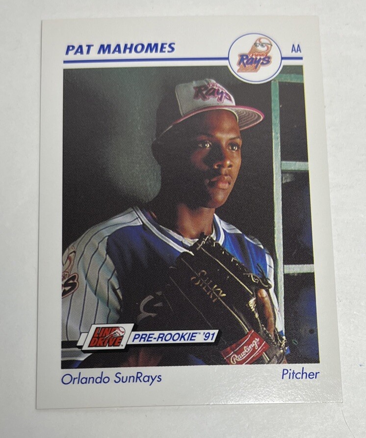 1991 Impel Line Drive Pat Mahomes # 485 Orlando SunRays - Dad Of Chief ...