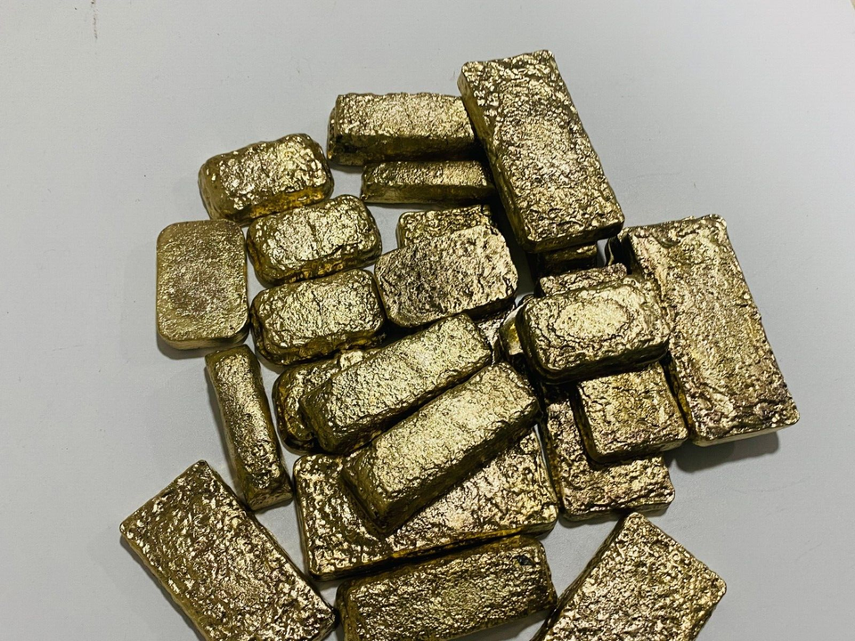 1100 Grams Scrap Gold Bar For casting or bullion, for making jewelry | eBay