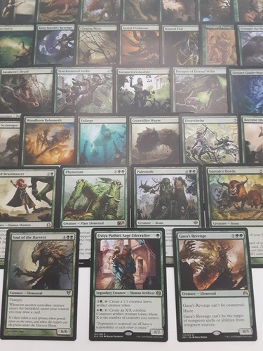 MTG Magic EDH OVIYA, SAGE LIFECRAFTER DECK Garruk Primal Hunter Gaea's ...