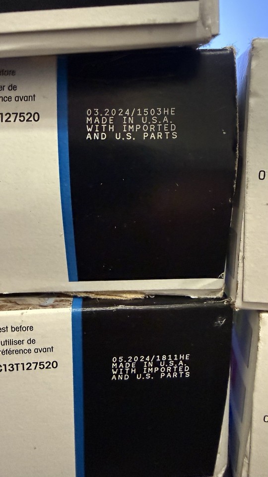 New Epson 127 Extra High-Capacity Ink Cartridges - 3-Pack Color (C/M/Y ...