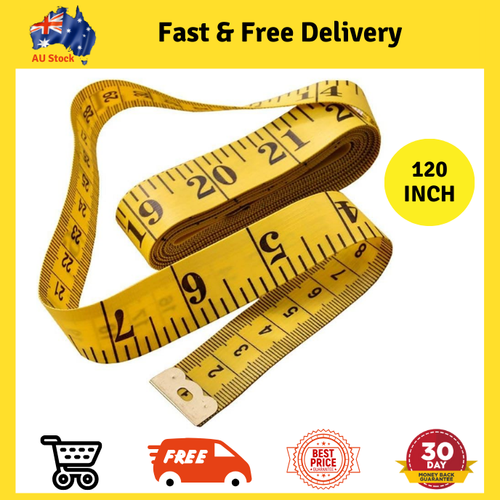 120 Inch 300Cm Soft Tape Measure for Sewing Tailor Extra Long Flexible ...