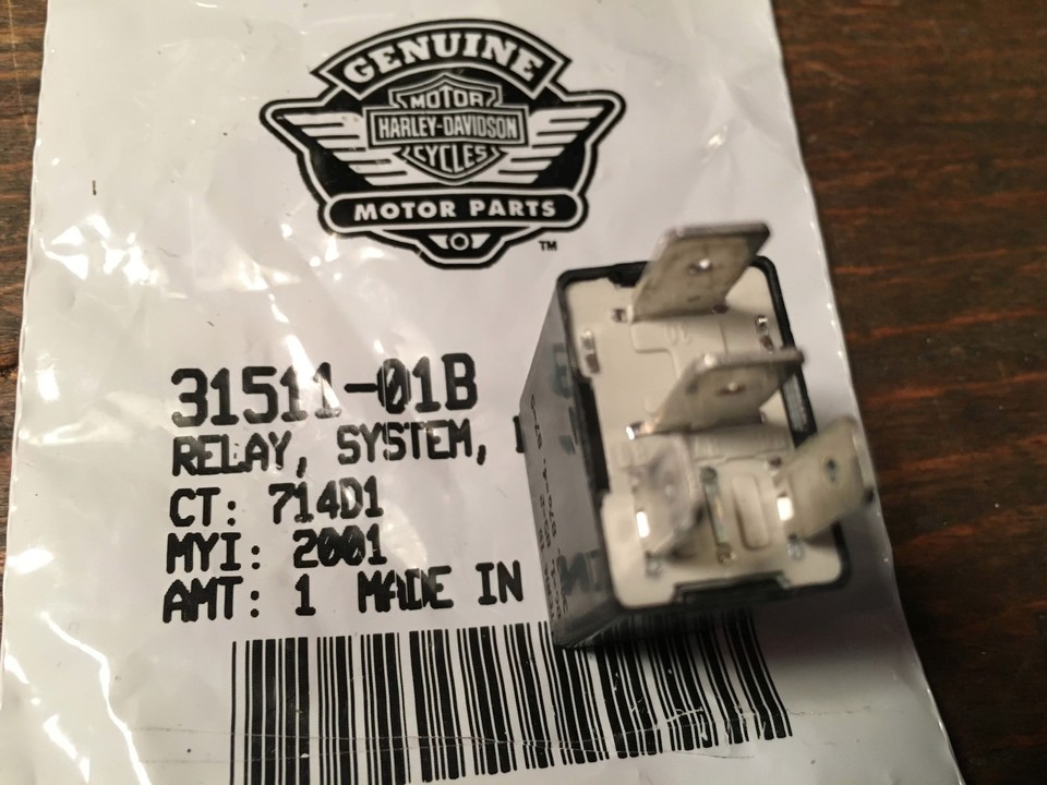 31511-01B ORIGINAL HARLEY® RELAIS FÜR DYNA® & SOFTAIL® TOURING® AB 2001 ...