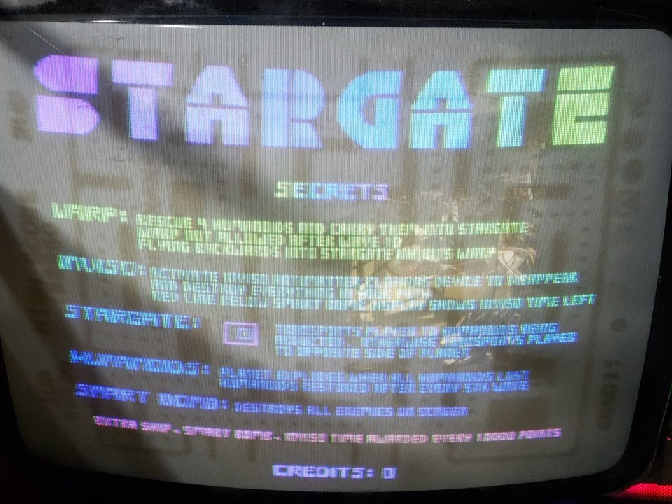 Williams Arcade Coin-op Stargate CPU PCB board repair and upgrade ...