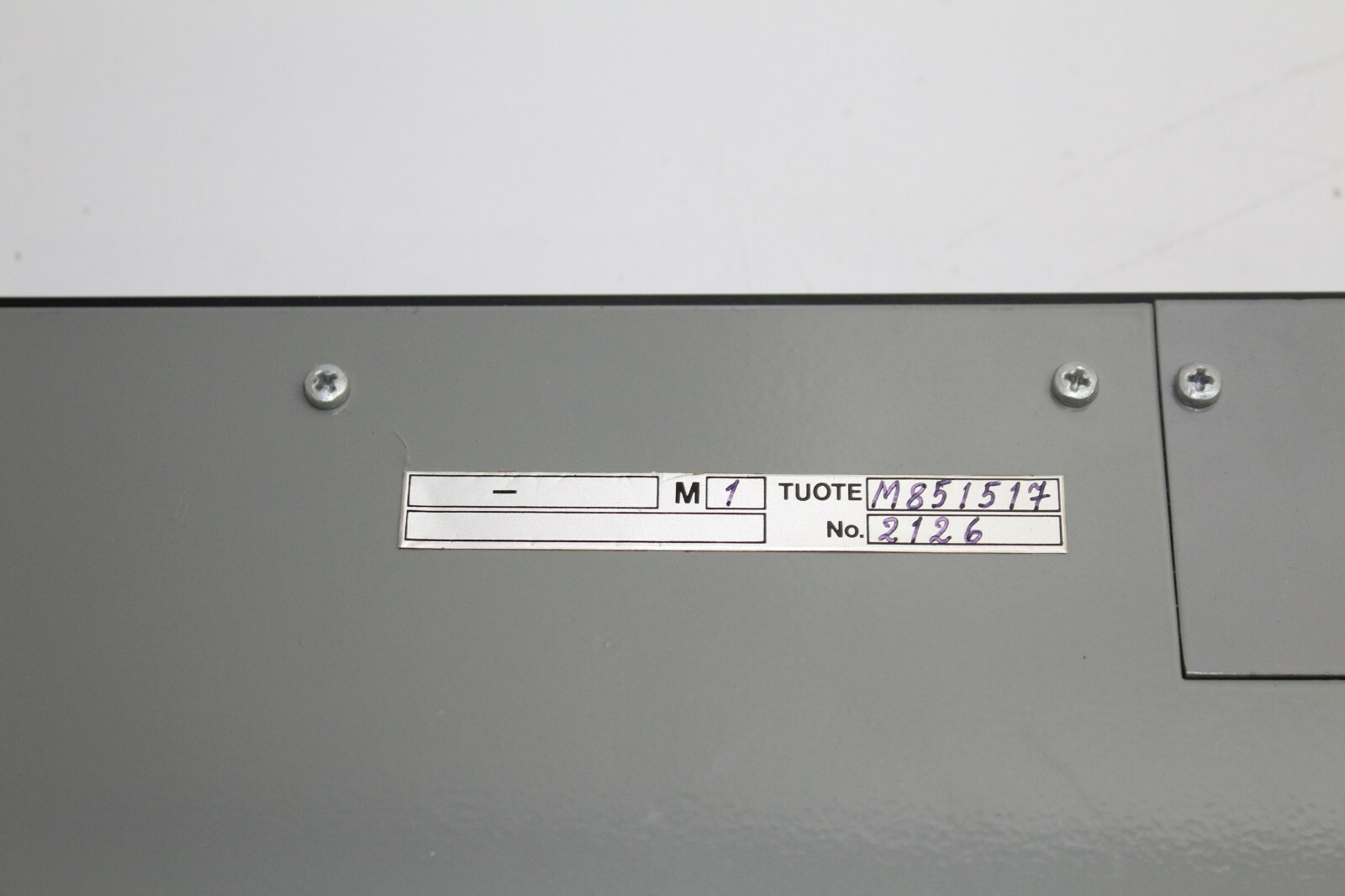 Valmet Damatic Keyboard M851517 | eBay