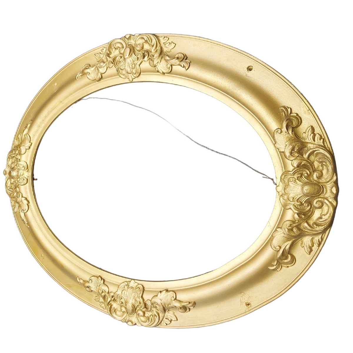 Antique Ornate Oval Frame Antique Photo Frame Oval Floral Frame For