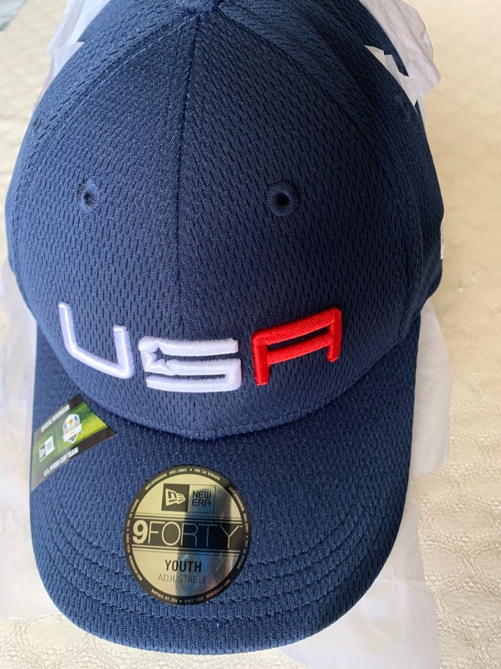 New LOT of 6 Ryder Cup Whistling Straits Golf Hats Youth Adjustable ...