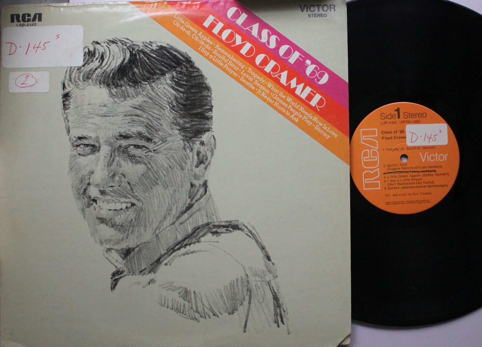 Country Lp Floyd Cramer Class Of '69 On Rca | eBay