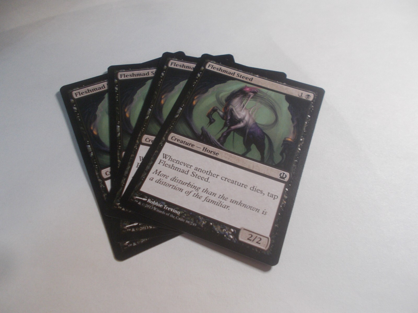 Fleshmad Steed x4 MTG Theros Black Common Creature NM | eBay