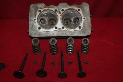 Porsche 356 A/B 356A 356B Engine Cylinder Head Assembly w/ Valves | eBay