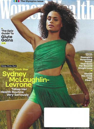 Women's Health Magazine Olympics Issue Sydney McLaughlin Levrone ...