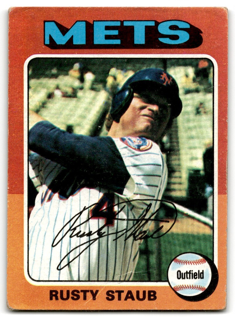 1975 Topps Rusty Staub Set Builder LOOK! New York Mets #90 | eBay
