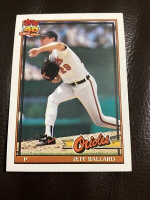 1991 TOPPS Baseball Card #546 Jeff Ballard ORIOLES | eBay