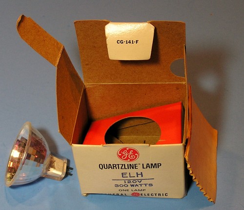 New in Box GE Quartzline Projection Lamp ELH 300W 120V NOS | eBay