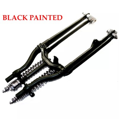 For Harley Davidson WL WLA WR Complete Springer Girder Fork Black 1940 ...