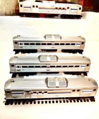 Lionel Amtrak RDC 4 Car Budd Passenger Set with Powered Unit - O Gauge ...