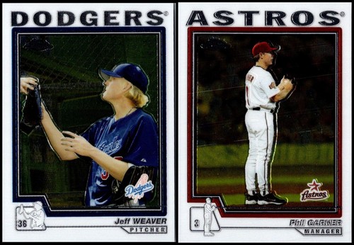 2004 Topps Traded & Rookies Chrome (2) Card Lot - RARE TREASURE | eBay