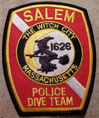 MA Salem Massachusetts Dive Team Police Shoulder Patch | eBay