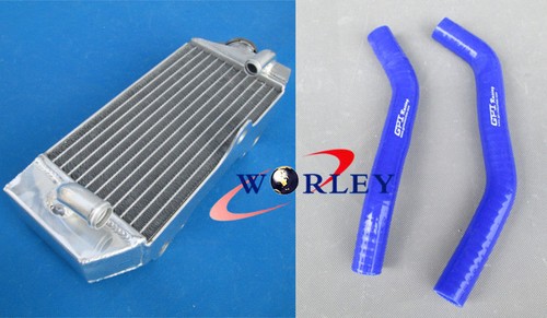 BLUE HOSE + Radiator FOR Yamaha YZ85 YZ 85 85cc 2002-2019 2010 2009 ...