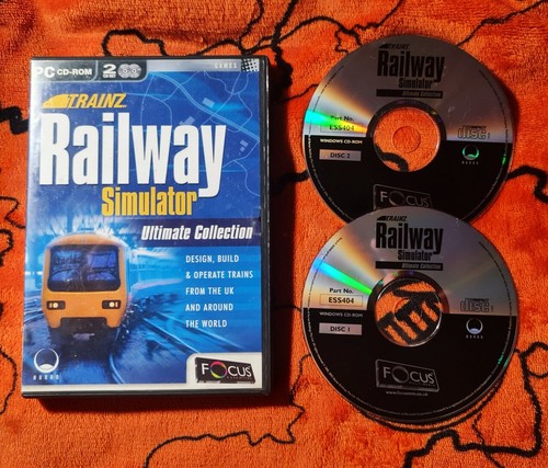 Trainz Railway Simulator Ultimate Collection PC CD ROM Game 2 Disc VCG ...