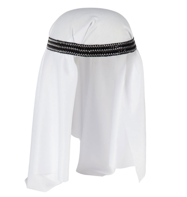 NEW Arab Sheik Hat Headpiece Deluxe Arabian Aladdin Fancy Dress ...