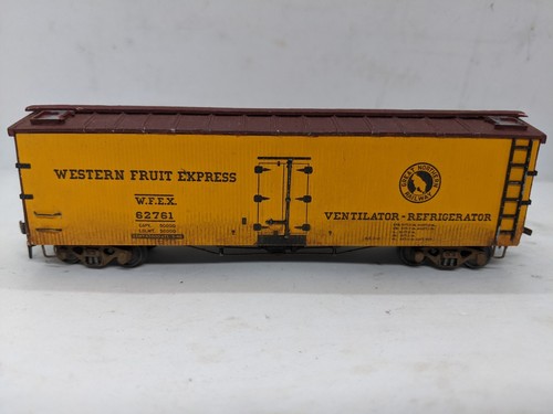 Silver Streak HO SCALE VINTAGE WESTERN FRUIT EXPRESS WFEX 62761 REEFER ...