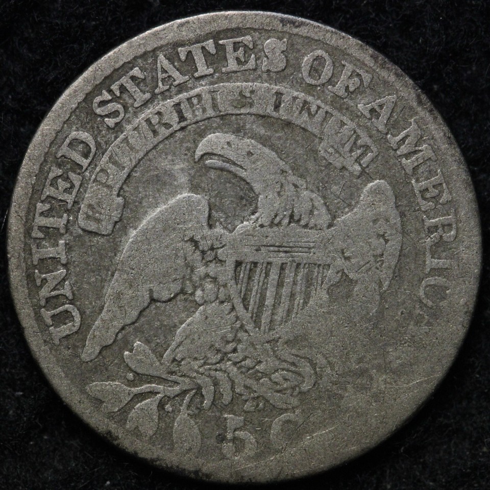 1833 Capped Bust Silver Half Dime VF E177 QSMA | eBay