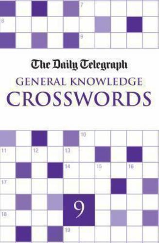 Daily Telegraph Giant General Knowledge Crossword Book 9, Paperback by ...