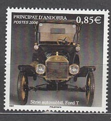 Andorra Francese Posta 2006 Yvert 630 ** Mnh Auto | eBay