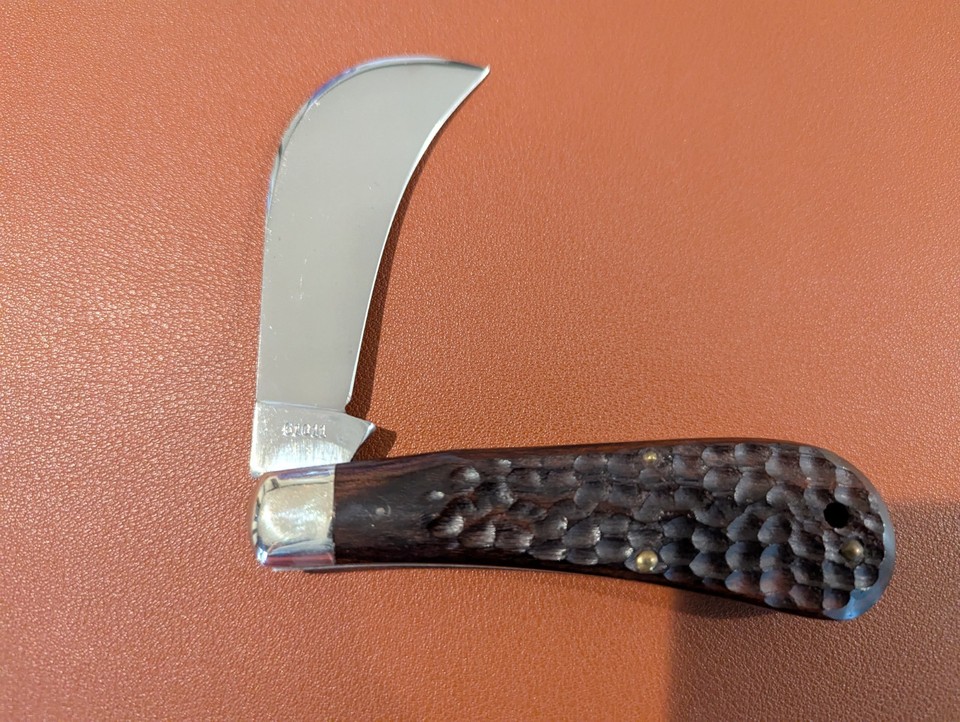 Case XX Hawkbill Pruner Knife - 1965-1969 - 61011 - Jigged Wood | eBay