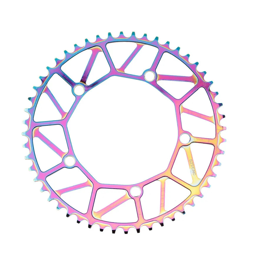 Narrow Wide Teeth 130BCD Chainring 46 48 50 52 56 58T Folding Bicycle ...