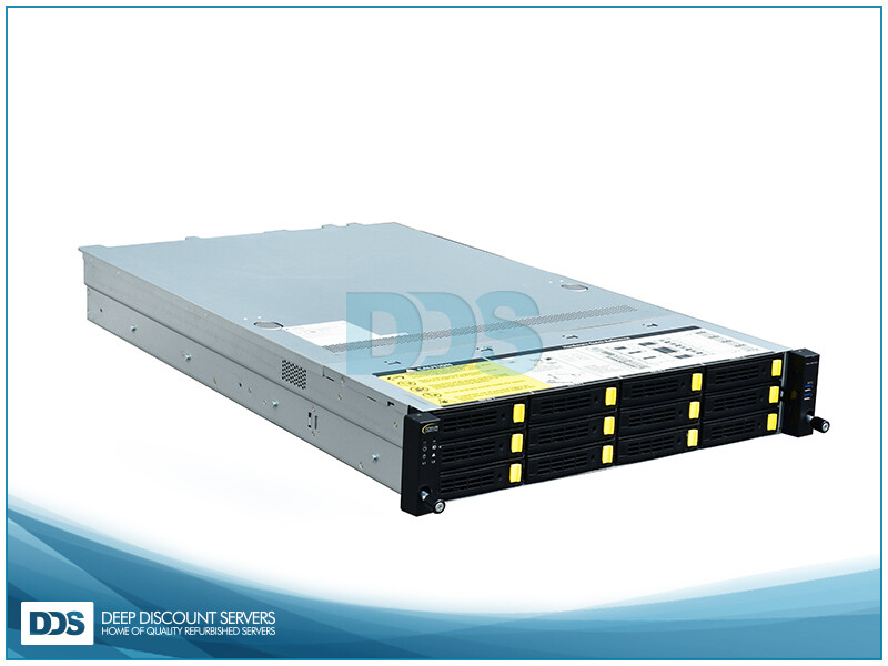 R281-3C2 2U 12 Bay GPU Server 2.3Ghz 36-C 128GB 2x10G SFP+ 2x1200W ...