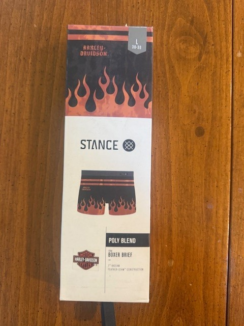Stance Poly-Blend Harley Davidson Boxer Brief Size L NEW In Box | eBay