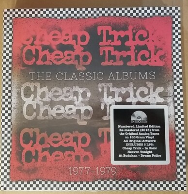 (SEALED) Cheap Trick - The Classic Albums 1977-1979 (5LP Box Set, RSD ...