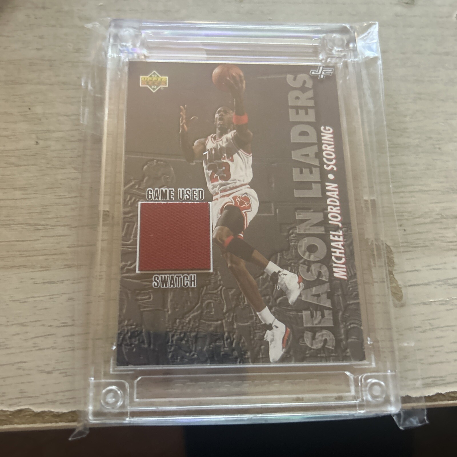 🏀 1987-88 Michael Jordan GAME USED PATCH CARD Jersey Fusion Game Worn ...