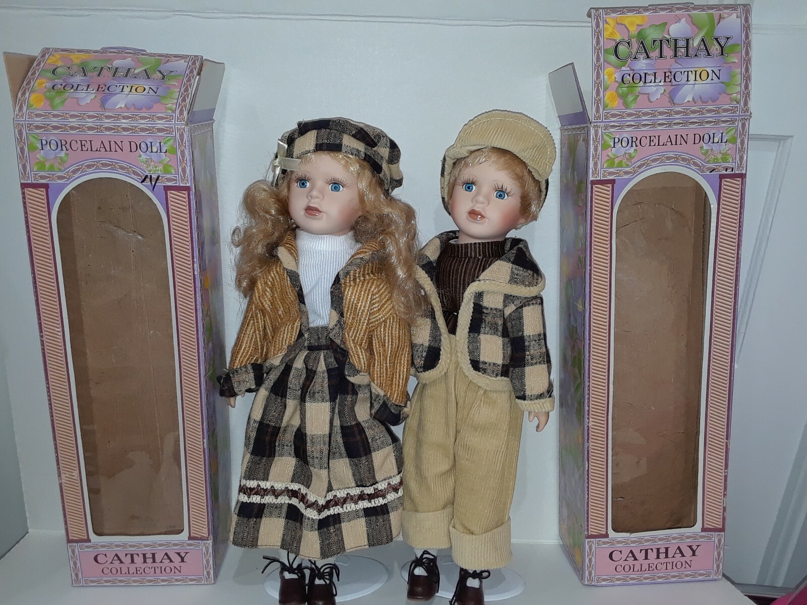Vintage cathay collection porcelain doll Lot of two | eBay