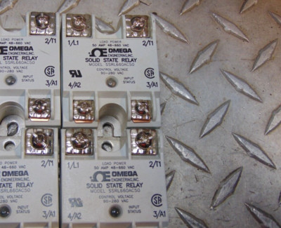 (1) Omega Panel Mount Solid State Relay SSRL660AC50 | eBay