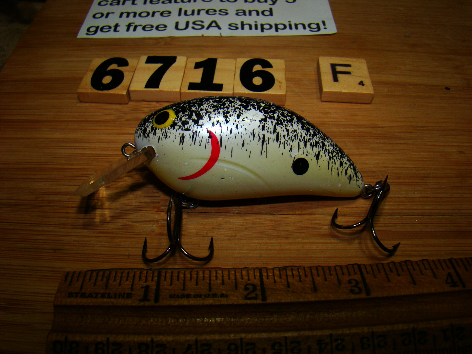 U6716 F LARGE BANDIT FISHING LURE | eBay