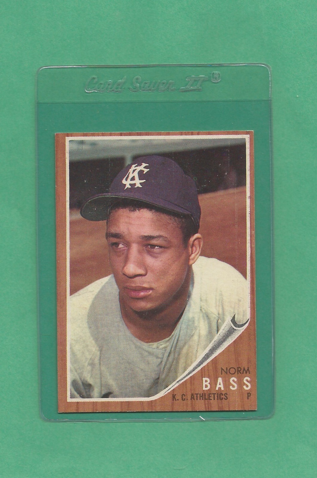 1962 Topps K.C. Athletics Norm Bass # 122 NM-MT Tough Card !!! | eBay