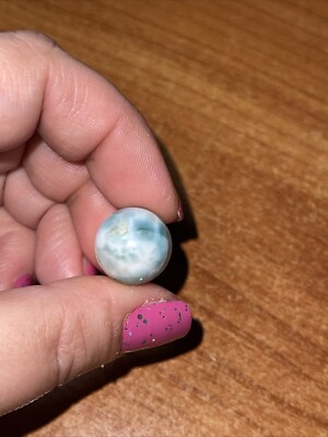 Larimar Mini Sphere Ball Orb Marble 15.4mm | eBay