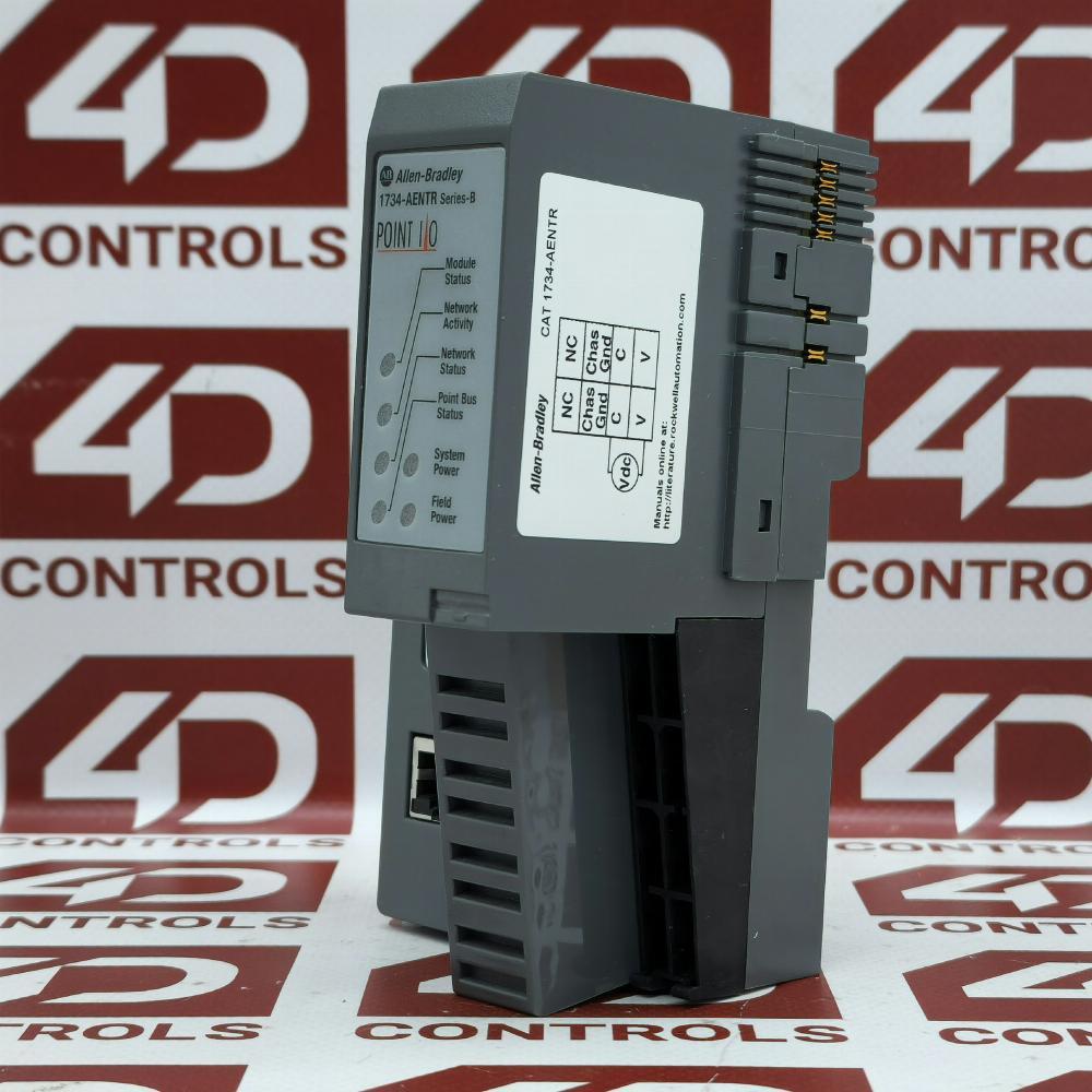 1734-AENTR | Allen Bradley | EtherNet/IP, Media I/O Adapter, Used, Ser ...