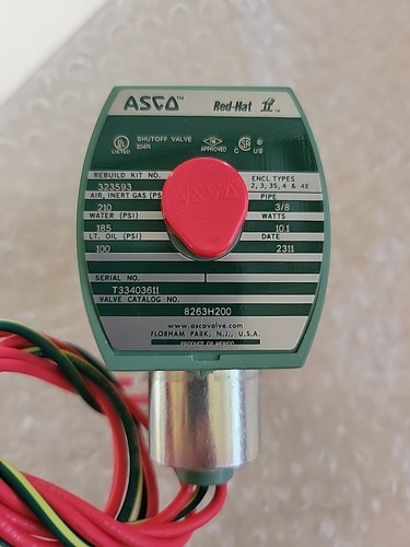 Asco / Red-Hat 8263H200 Solenoid Valve. | eBay