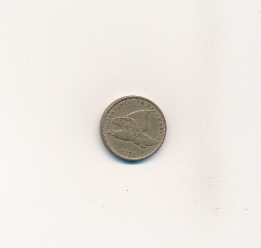 1858 US FLYING EAGLE PENNY 1c SMALL CENT COIN BETTER DATE | eBay