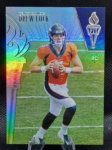 2019 Panini Passing The Torch Drew Lock RC Rookie Card #63 Silver /35 ...