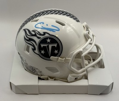 Calvin Ridley Autograph Signed Tennessee Titans Salute Mini Helmet ...