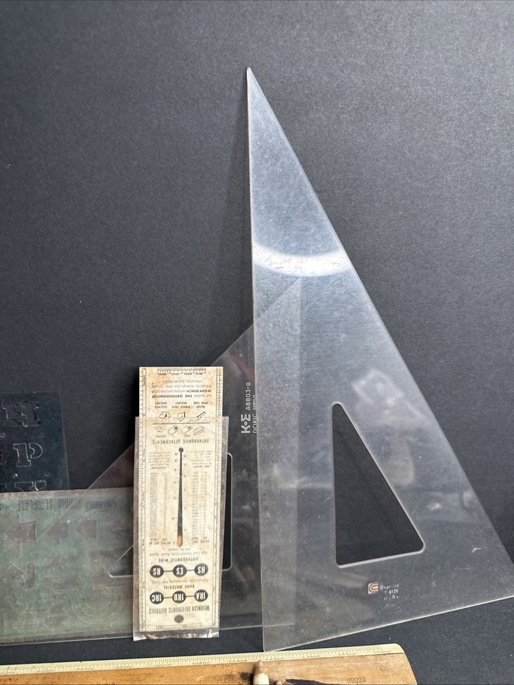 Lot of Vintage Artist & Mechanical Drawing Supplies Fountain | eBay