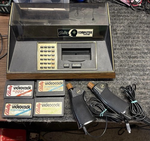 Bally Computer System Videogame Videocade Astrocade 4 Games 2 ...